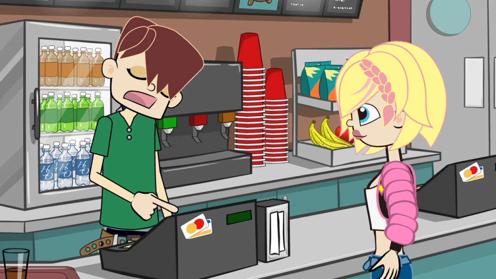 Spoken French dialogue video: a simple sandwich (20 French expressions)